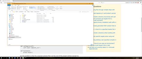 Python Getting Waf To Output Solution To Another Directory Stack Overflow