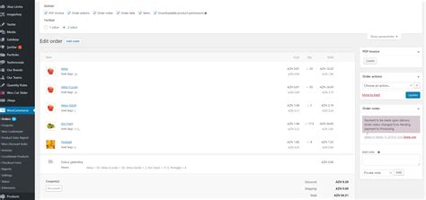 Wordpress Woocommerce Order Data Not Displaying Such As Shipping