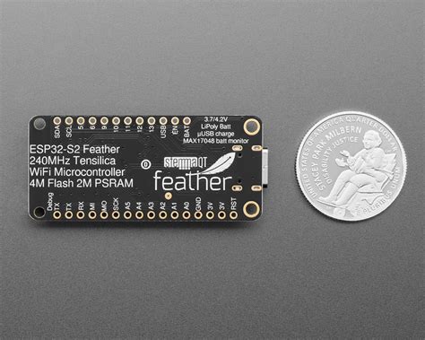 Adafruit Esp32 S2 Feather With Wfl Antenna Fe Electronics