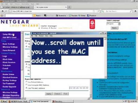 Netgear Manual Mac Address Dmrenew