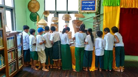 ကျောင်းသားသူများ အားလပ်ချိန်များတွင် ပြည်သူ့စာကြည့်တိုက်ကို လာ‌ရောက