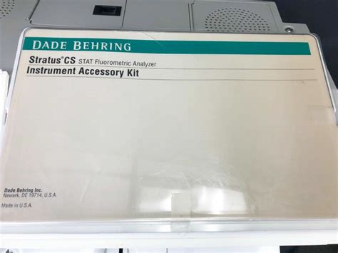 Refurbished Siemens Stratus Cs Acute Care Diagnostic System Dade