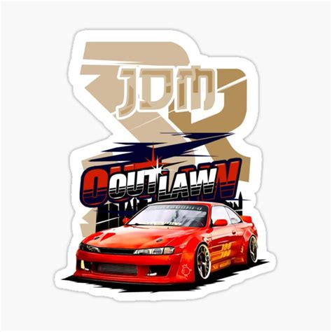 Nissan Silvia Sticker By Zorom Redbubble