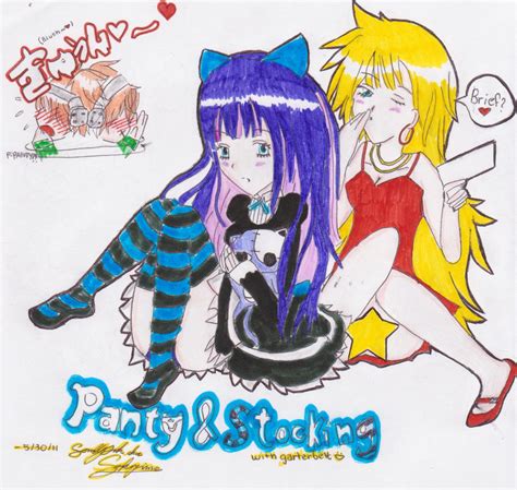 Panty And Stocking With Brief By Inu Kuun On Deviantart