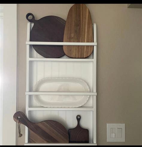 Cookbook Recipe Rack Bookshelf Wall Hanging Cabinet Rack Etsy