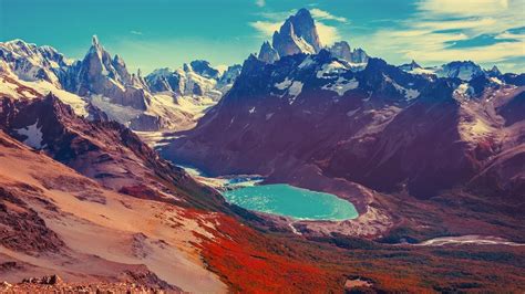 Volcanes Glaciares Y Lagos Cristalinos La Patagonia Argentina
