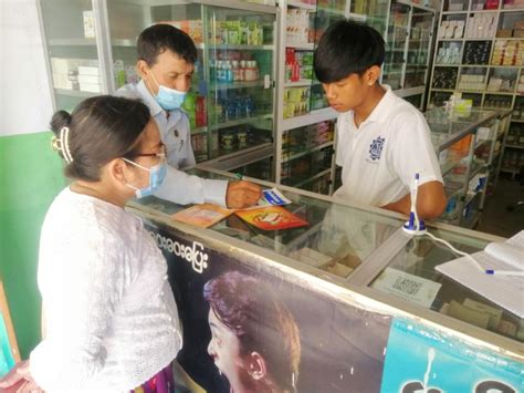 နောင်ချိုမြို့နယ် စားသုံးသူရေးရာဦးစီးဌာနမှ ဈေးကွက်အတွင်း “bella Plus