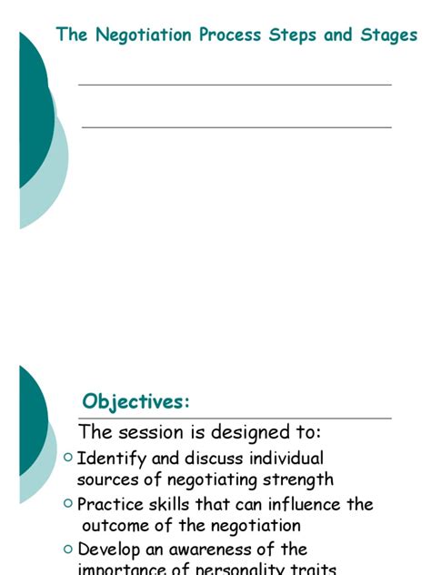 The Negotiation Process Steps And Stages Download Free Pdf