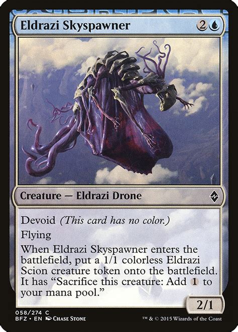 Eldrazi Scion · Commander Masters Tokens Tcmm 2 · Scryfall Magic The