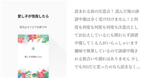 17 愛し子が怪我したら 最遊記三空、金空、etc 桜花マイピクお断り・更新停止の小説シ Pixiv