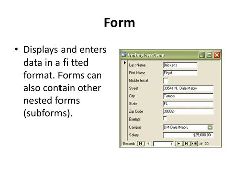 Ppt Introduction To Ms Access Powerpoint Presentation Free Download Id6329469