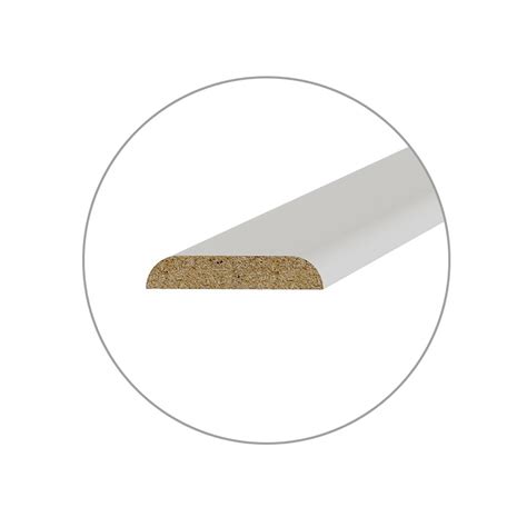 White 96 In Scribe Molding Magickhome Canada