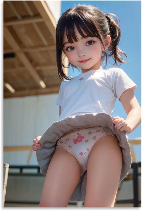 Jp 20枚。純粋な可愛い女の子 かわいい女の子 コスプレ 童顔のロリータ少女 モダンポスター ホームインテリア