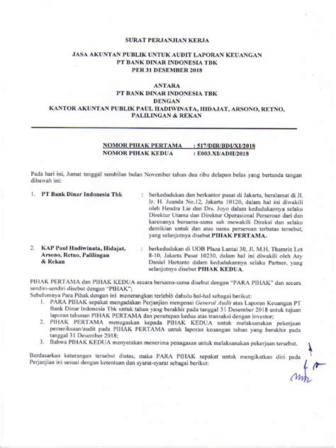 Spk Atas Laporan Keuangan Pdf