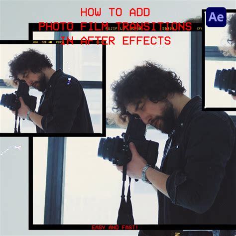 How To Add Photo Film Transitions In After Effects Template After