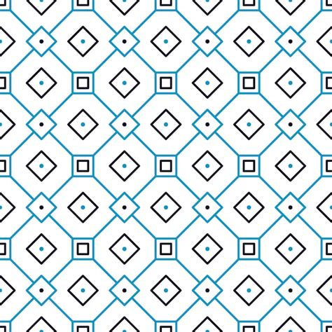 Premium Vector Pattern With Basic Square Shapes