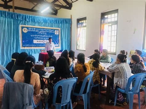 ပြင်ဦးလွင်ခရိုင် လူထုအခြေပြုဗဟိုဌာန Community Centre ခန်းမတွင