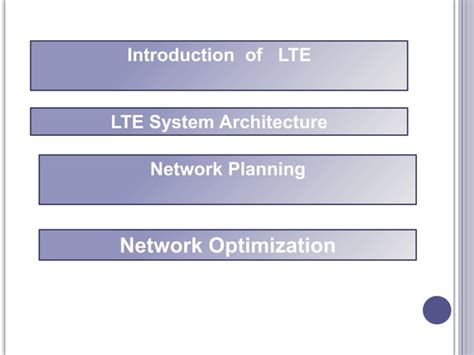 Lte Optimization Pptx Internet Computing