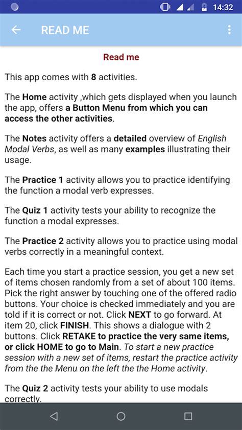 English Modal Verbs Apk For Android Download