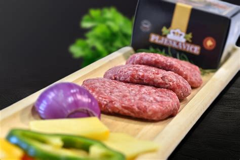 Juneća Pljeskavica Mesna Industrija Šahović