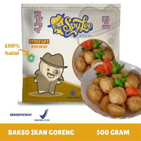 Jual FROZEN FOOD BAKSO IKAN GORENG BASO IKAN MAKANAN INSTAN 500GR SPYLEE Kota Surabaya GO