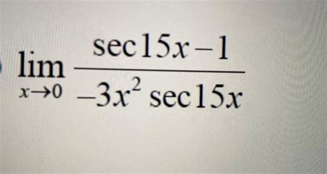 Solved Compute The Following Limit Chegg