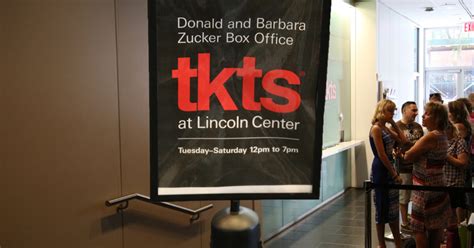 Lincoln Center Tkts Reopens For Same Day Discount Broadway Tickets