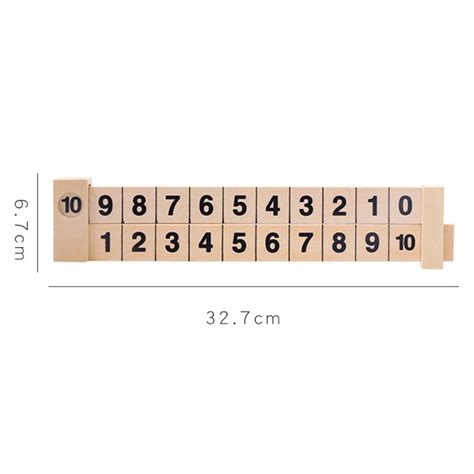 Wooden Arithmetic 1 10 Addition And Subtraction Ar Vicedeal