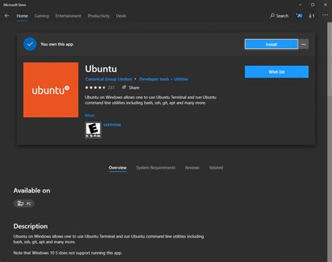 在 Windows 上启用 WSL 并安装 Ubuntu 系统 码农很忙