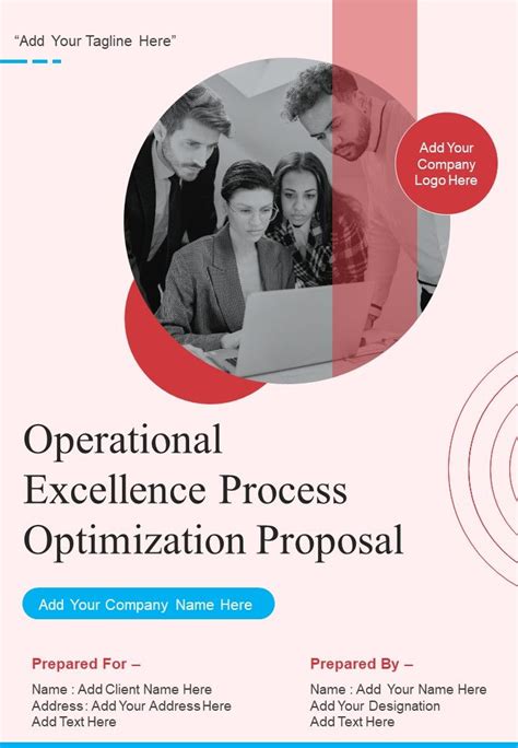 Operational Excellence Process Optimization Proposal Report Sample