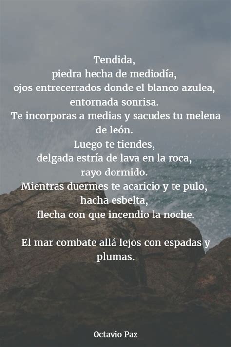 Los Mejores Poemas De Octavio Paz 【versos】 Octavio Paz Poemas Poemas
