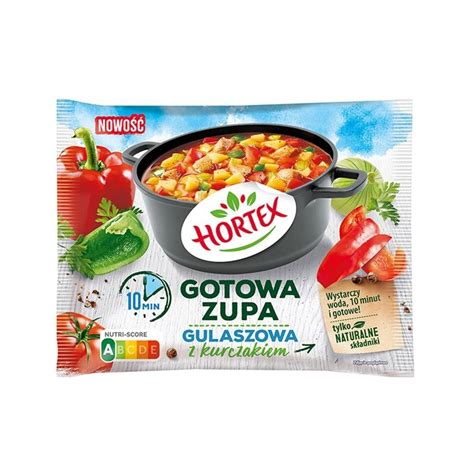 Hortex Gotowa Zupa Gulaszowa Z Kurczakiem 350 G Zakupy Online Z