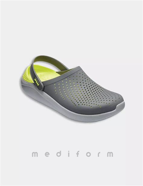 دمپایی کراکس طوسی فسفری مدیفرم