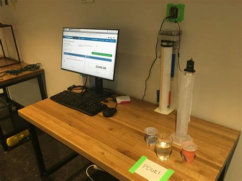 A Display Of The Flood Monitors Inner Workings For Demonstration Purposes