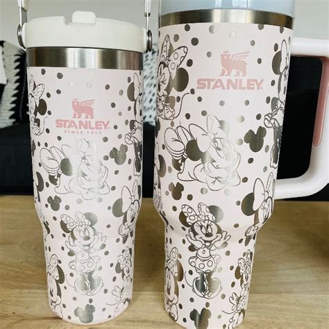 Minnie Mouse Stanley Iceflow 30oz Curated On Ltk Tumbler Cups Diy