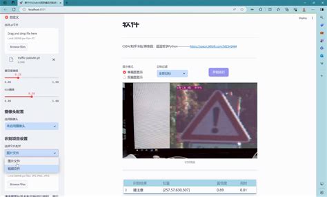 基于深度学习的交通信号标志识别系统（网页版 Yolov8 V7 V6 V5代码 训练数据集） 逗逗班学python 博客园