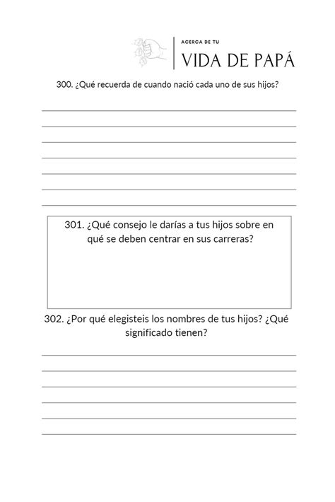 Cuéntame tus recuerdos Papá Háblame de ti quiero conocer la historia de tu vida Libro de