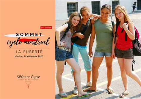 Puberté mode demploi La 5ème édition du Sommet du Cycle Menstruel