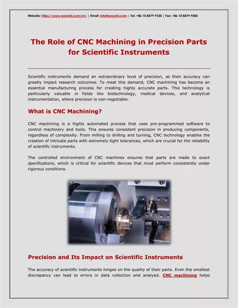 PPT CNC Machining RPWORLD PowerPoint Presentation Free Download ID 13619259