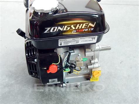 MOTOR ZONGSHEN ZS168FB 19 - 196cc 6,5CP / Ø 19mm - ER01-99001 ...