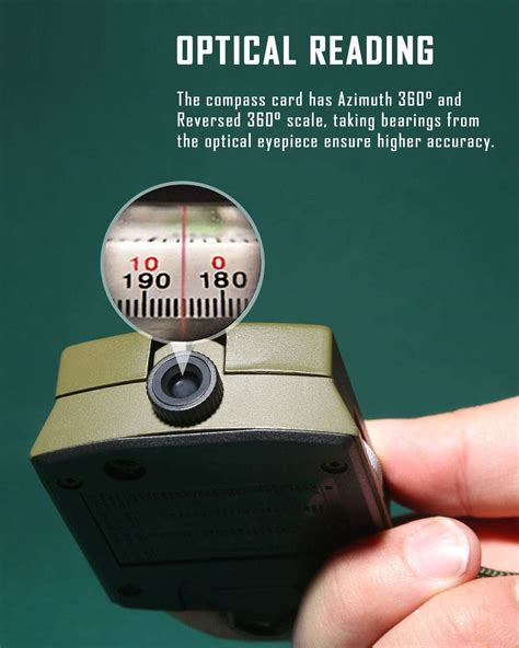 Eyeskey Multifunctional Tactical Survival Military Compass With Lanyard