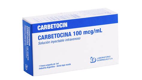 Carbetocina Laboratorio Dominguez