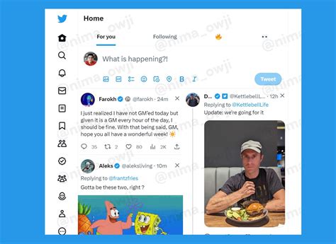 twitter tests two column timeline sparking mixed reactions from users