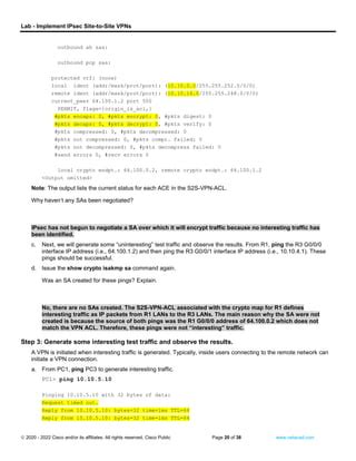 Lab Full IPsec Implementation Pdf Computer Networking Computing
