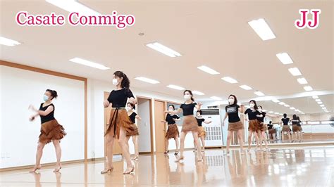 Casate Conmigo Line Dance Phrased Intermediate Youtube