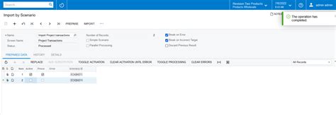 Import Project Transactions Save Button Is Disabled Community