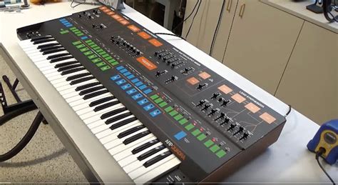 MATRIXSYNTH ARP Quadra Vintage Keyboard Synth W Case Serviced By Synth Chaser