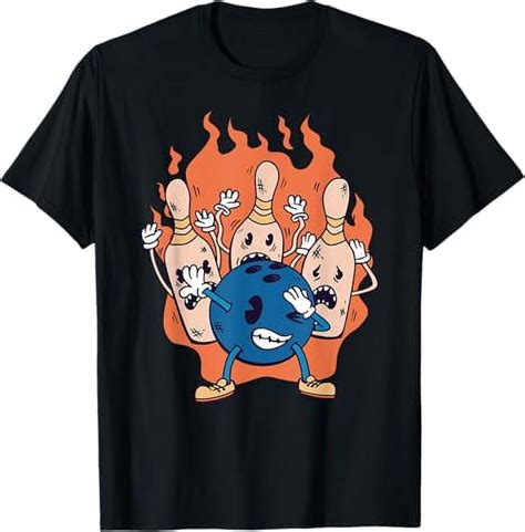 3 Pin Bowling Ball T Shirt