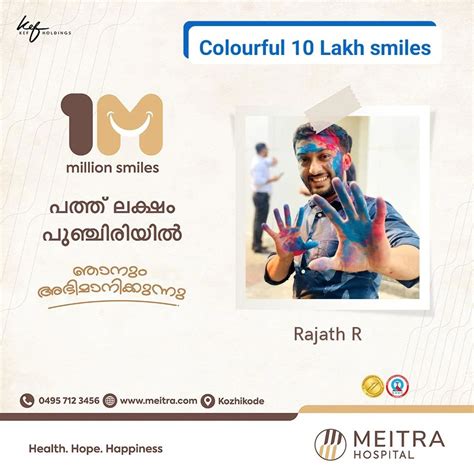 Rajath Rajesh On Linkedin 7yearofmeitralife