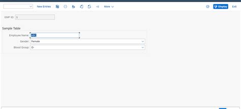 getting started with abap table maintenance gener sap community